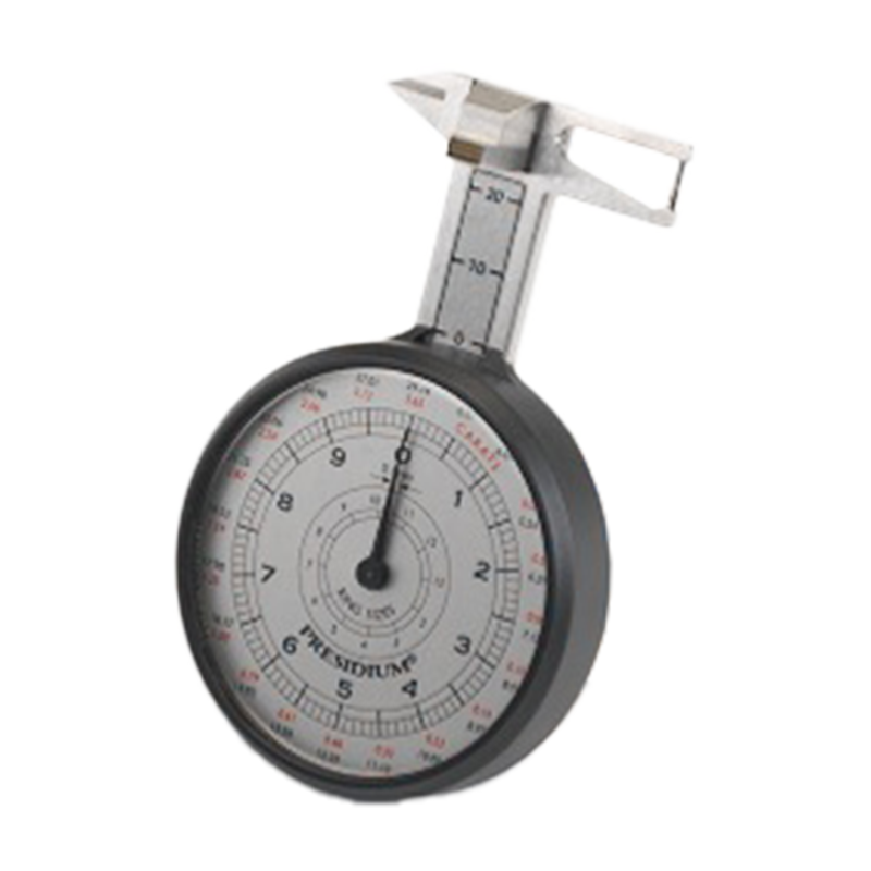 Presidium Dial Gauge | Measure Gemstone Dimensions with Carat Conversion